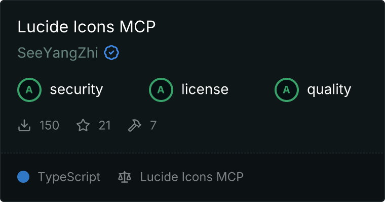 GitHub - SeeYangZhi/lucide-icons-mcp: A Model Context Protocol (MCP ...