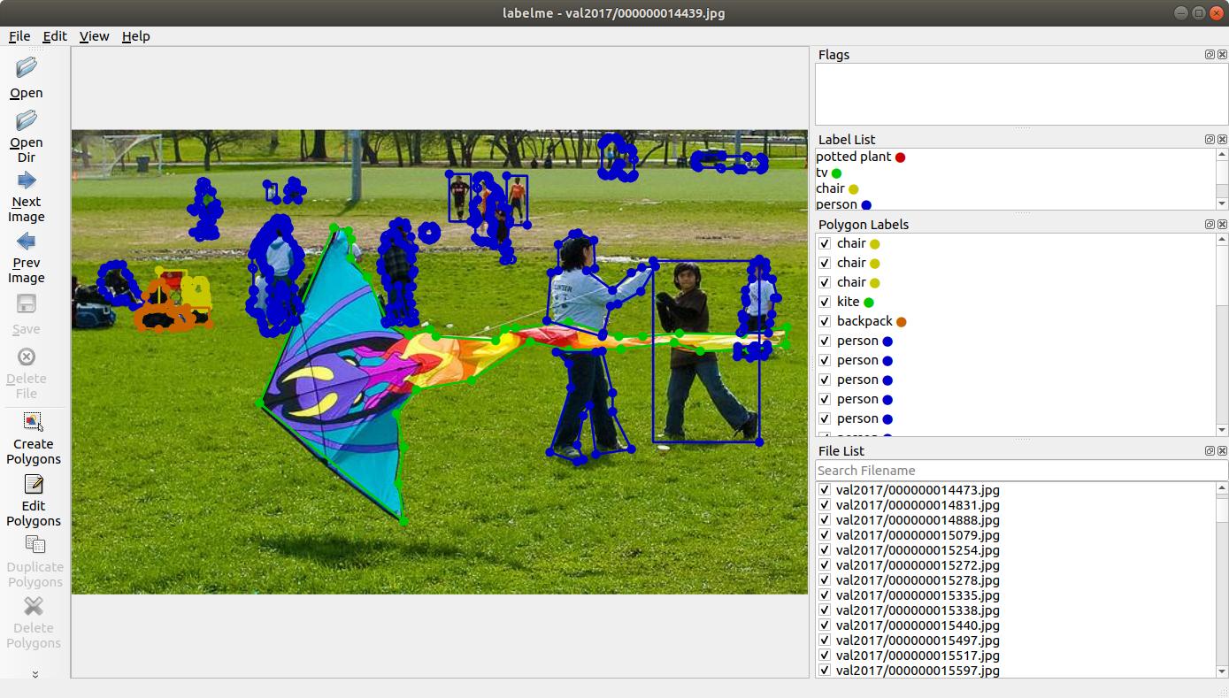 Is there a way to convert coco annotation file to labelme annotation ...
