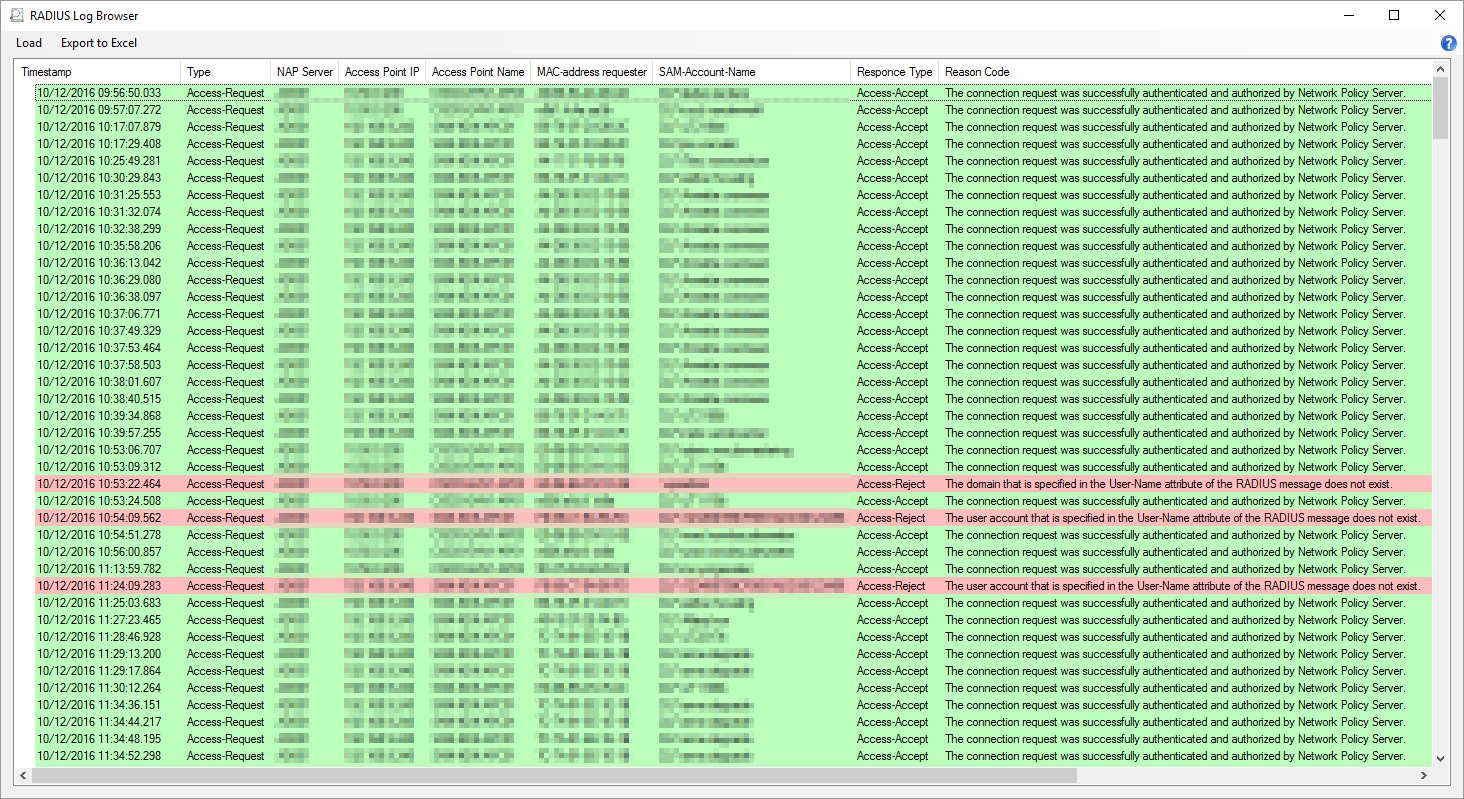 GitHub - burnacid/RADIUS-Log-Browser: Easy way to read a NPS DTS format ...