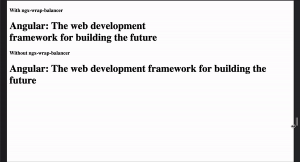 GitHub - rohailaltaf/ngx-wrap-balancer: Balanced text wrapping for Angular