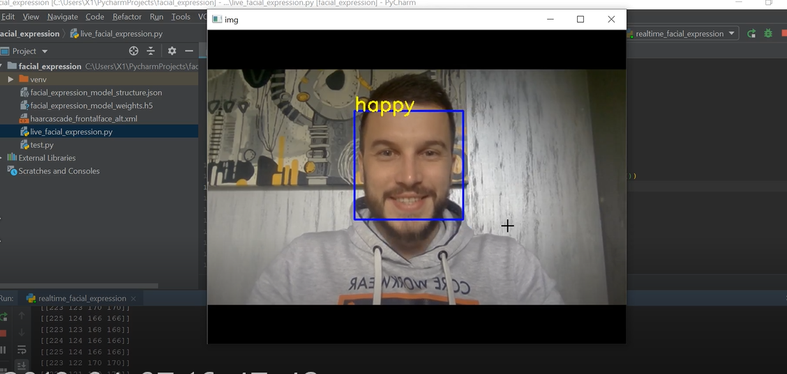 GitHub - adnan-mehremic/live-facial-expression: In this project we are presenting the real time ...