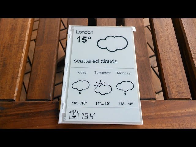 GitHub - andrei7c4/weatherdisplay: ESP8266 based weather display with e-ink screen