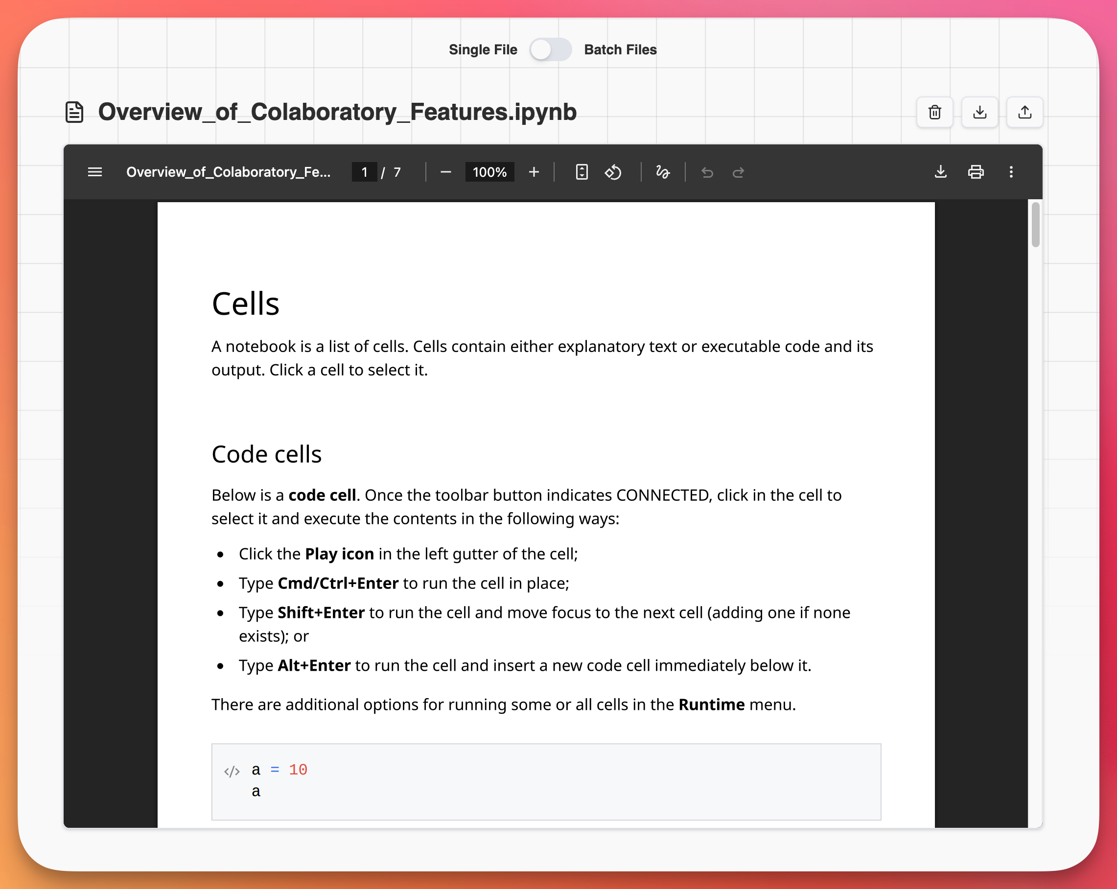 【工具自荐】Jupyter Notebook 转换网站，可以把 ipynb 转化为 PDF、HTML 和 Python · Issue #7587 · ruanyf/weekly · GitHub