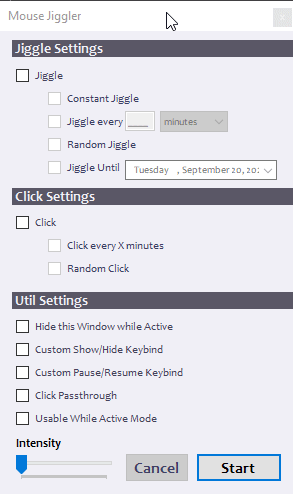 GitHub - cheggu/MouseJiggler: simulates mouse movements and clicks