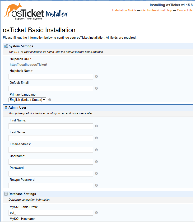 GitHub - stephenlangtech/osticket-prereqs