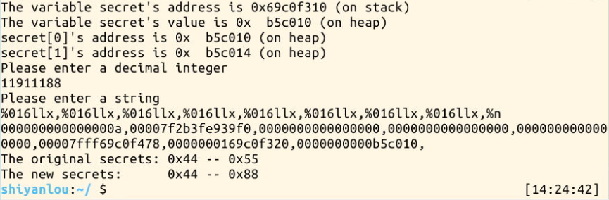 seedlab/formatstring.md at master · shiyanlou/seedlab · GitHub