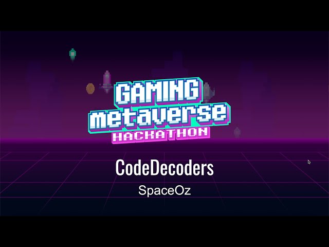 GitHub - Code-Decoders/spaceoz-cronos: SpaceOz is a community-led online "play-and-earn" gaming ...