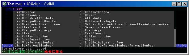 GitHub - yuratomo/dotnet-complete: vim completefunc for .net (c#/wpf)