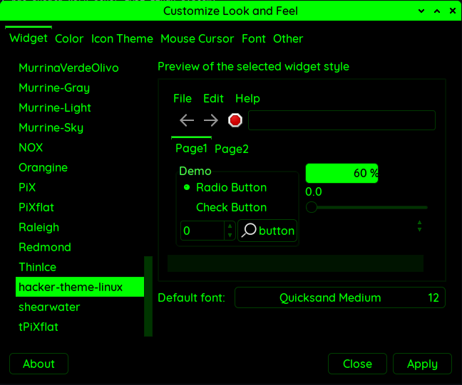 GitHub - cycool29/hacker-theme-linux: A beautiful hacker theme with ...