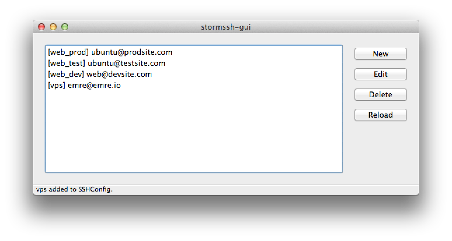 GitHub - emre/storm-gui: cross platform wxpython interface to stormssh.