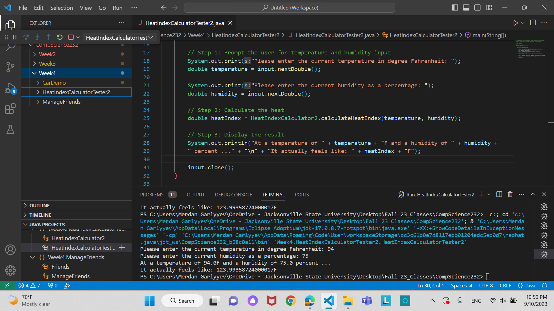GitHub - merdan10-tech/HeatIndexCalculator_Project
