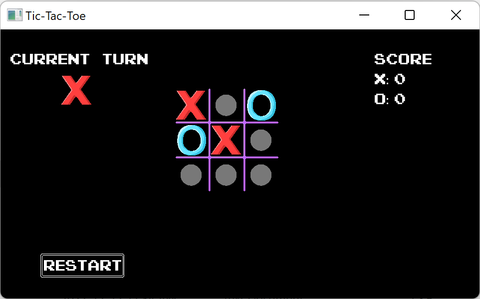 GitHub - MeriMorganov/Tic-Tac-Toe: Simple Tic-Tac-Toe game in C++ with SFML integration.