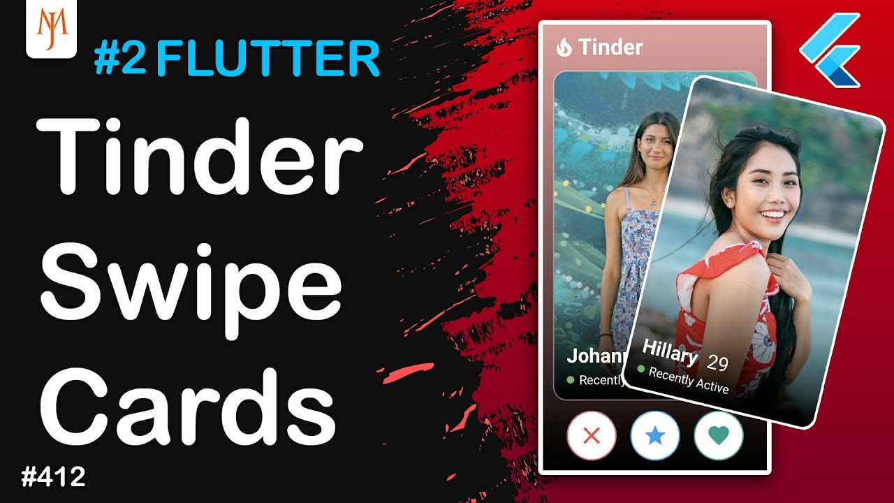 GitHub - JohannesMilke/tinder_swipe_cards_ii: How to swipe and animate Tinder cards in Flutter ...
