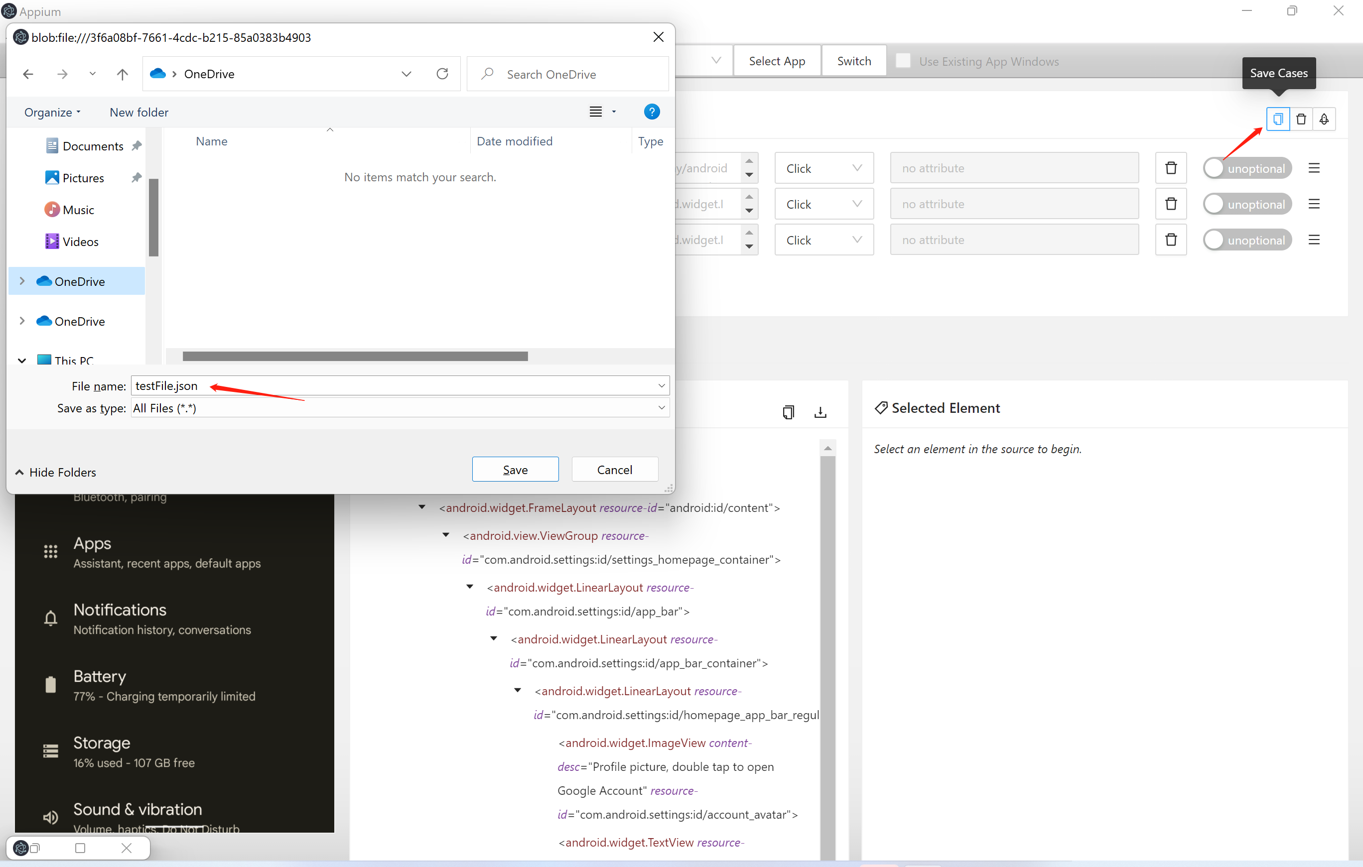 Record UI Test Cases with 'Tap to cases' · microsoft/HydraLab Wiki · GitHub