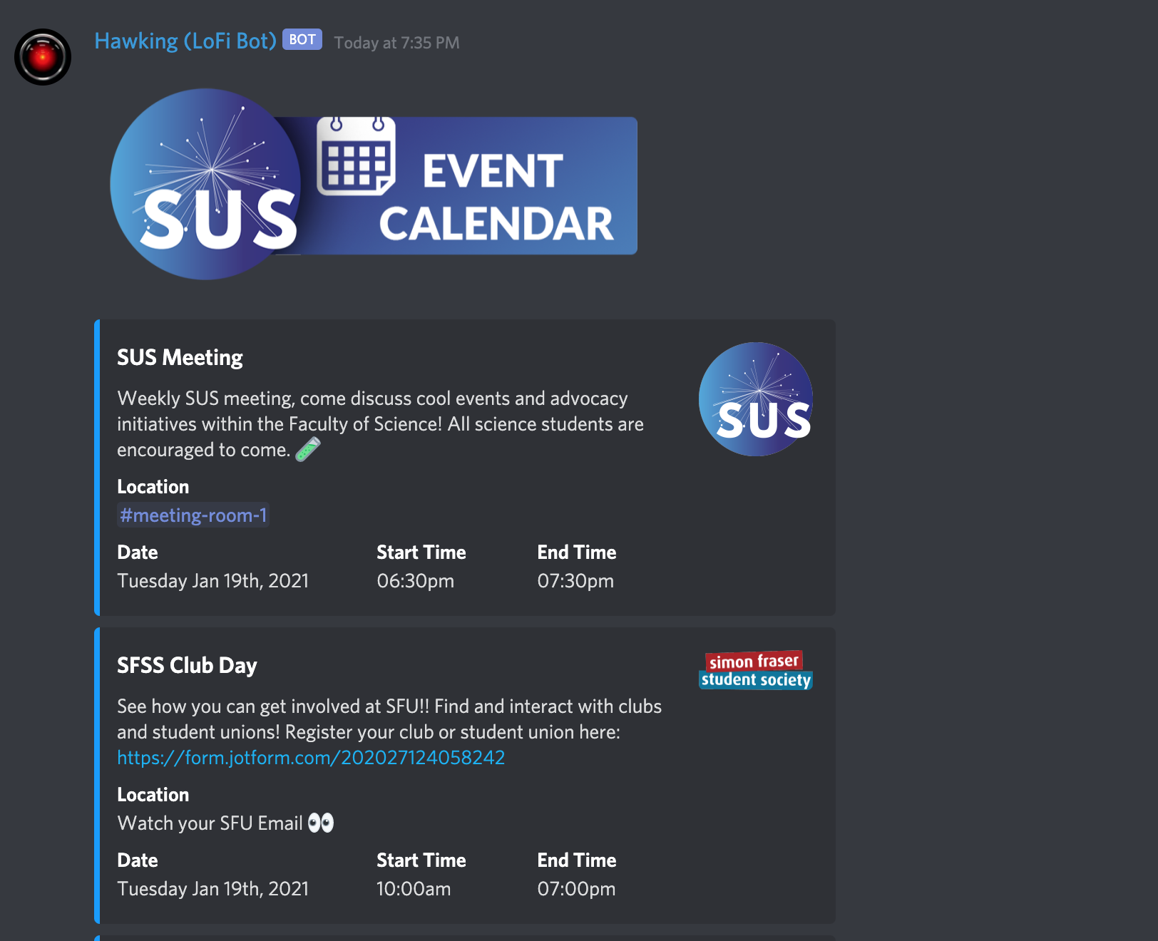GitHub - NickChubb/science-bot: Source Code for Hawking - The SFU ...