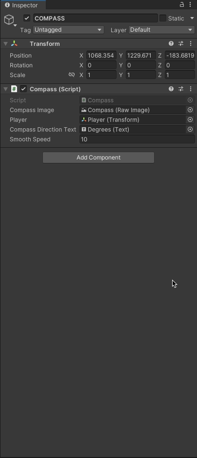 GitHub - CloudyBlunt/Unity-Rotating-Compass: A simple, rotating compass ...