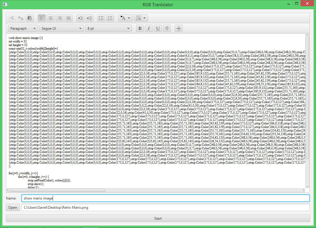 GitHub - jankozlowski/RGBGUI: GUI for Arduino pixel poi