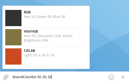 GitHub - yet-another-devteam/SendColorBot: Telegram bot that helps to send colors through the ...