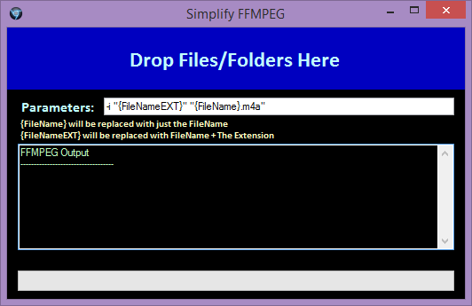 GitHub - TyraelElDruin/SimplifyFFMPEG: A GUI for FFMPEG that makes converting multiple files a ...