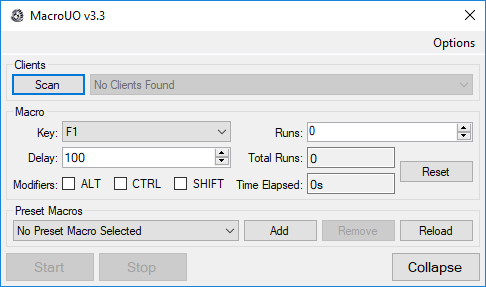 GitHub - TommasoBelluzzo/MacroUO: A simple macro utility for Ultima Online.