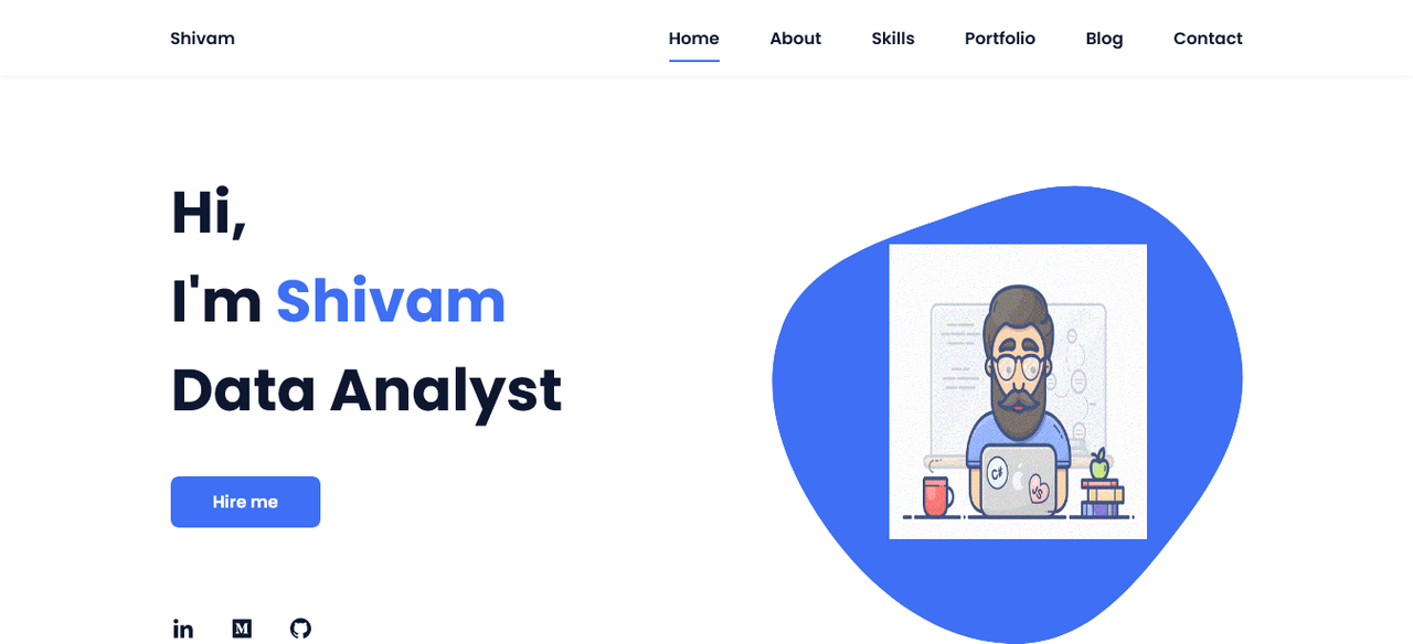 Github Sivamsinghsh Portfolio Responsive Portfolio Website Using Html Css And Javascript