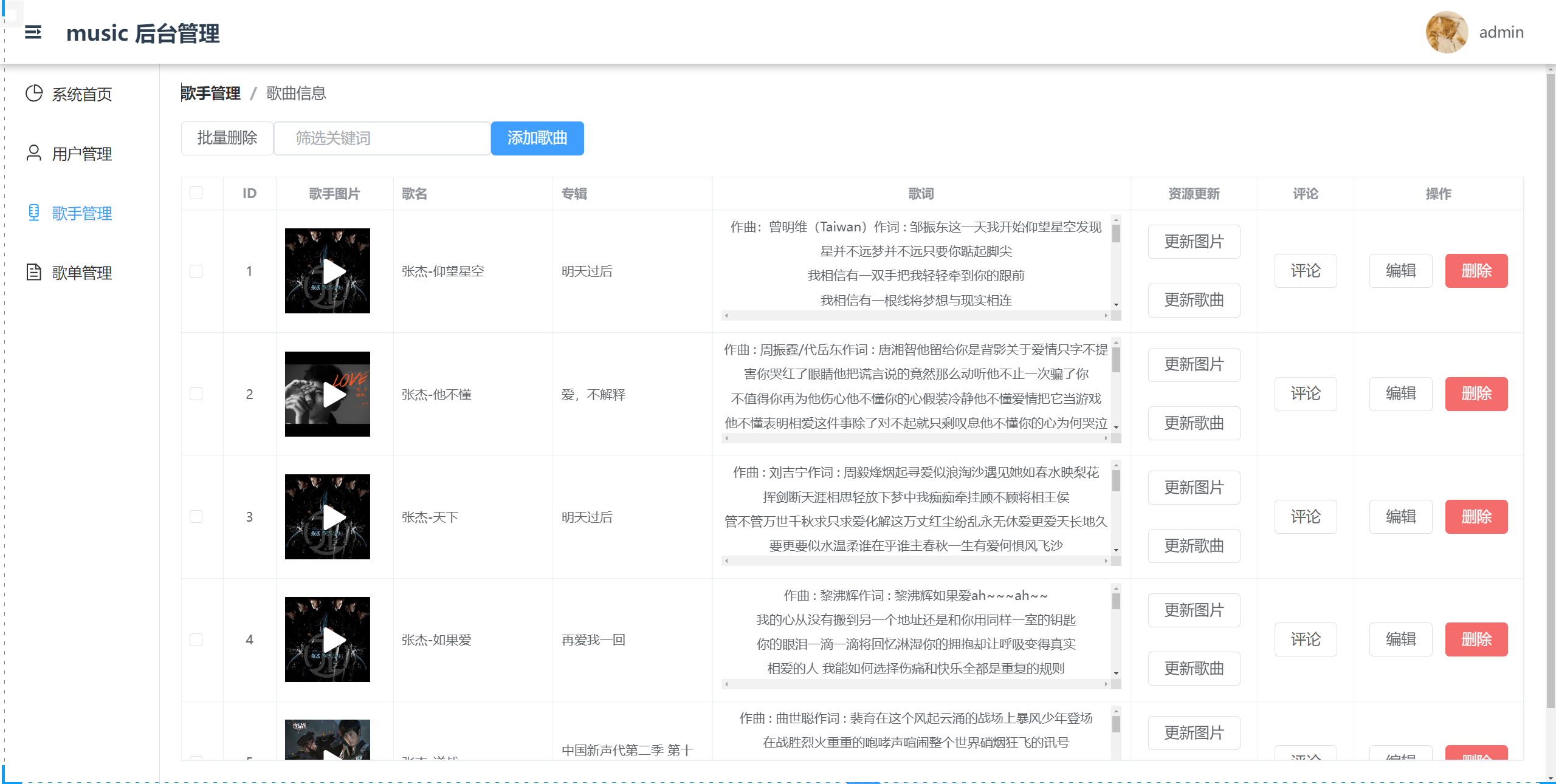 GitHub - wang-buer/VUE-based-online-music-playback-management-system-3 ...