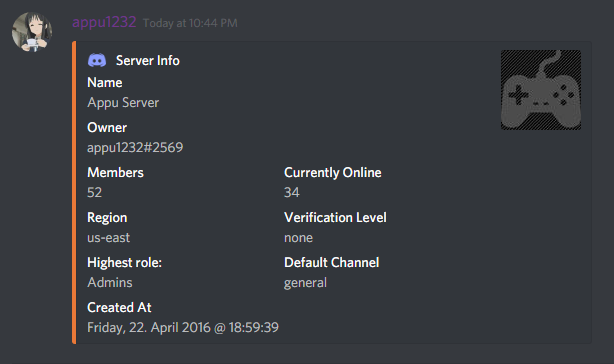 All Commands · appu1232/Discord-Selfbot Wiki · GitHub