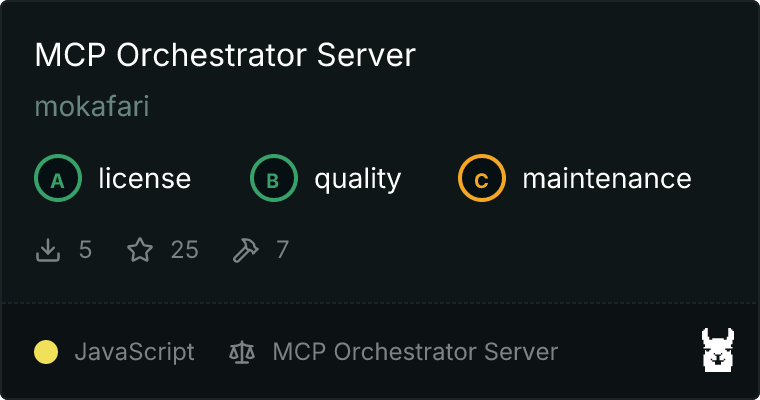 GitHub - mokafari/orchestrator-server: small MCP server for ...