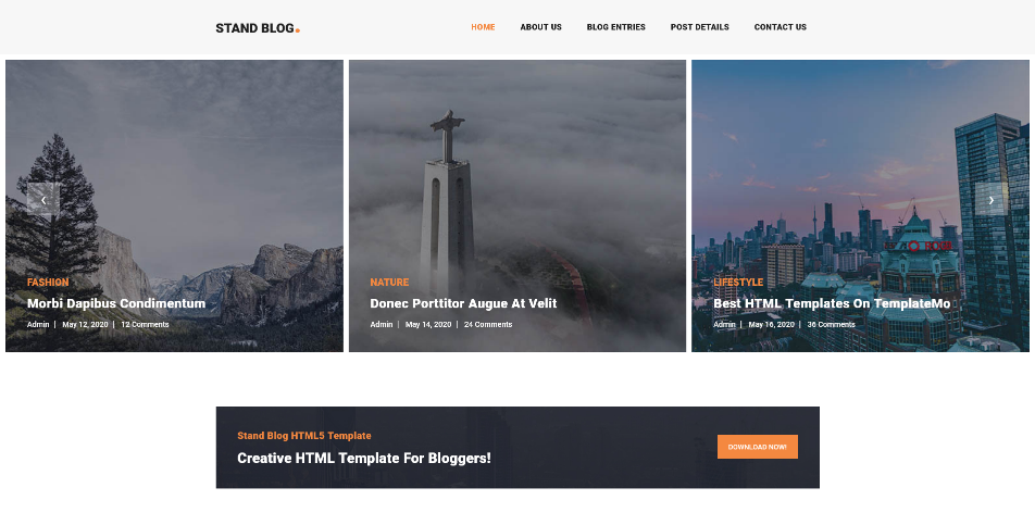 GitHub - World-of-Templates/TemplateMo-Free-Templates: Bootstrap ...