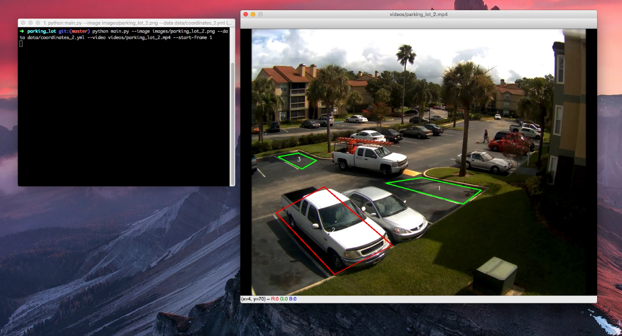 GitHub - olgarose/ParkingLot: Parking Space Detection in OpenCV