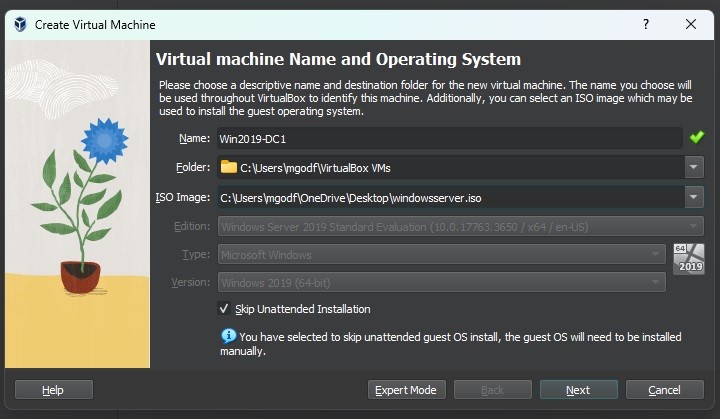 GitHub - MrGodfreyIT/WindowsServer2019Setup: Setting Up Windows Server 2019 on VirtualBox