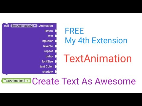 GitHub - TechHamara/TextAnimation: textAnimation for appinventer kodular