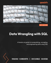 GitHub - PacktPublishing/Data-Wrangling-with-SQL: Data Wrangling with ...