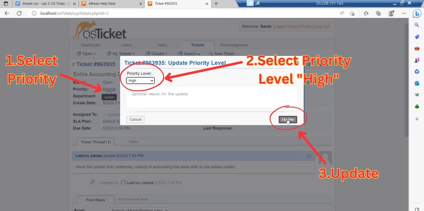 GitHub - AlfredoDGallardo/osTicket-TicketExamples