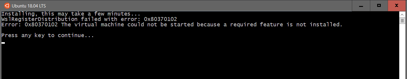 Error 0x80370102 · Issue #4120 · microsoft/WSL · GitHub