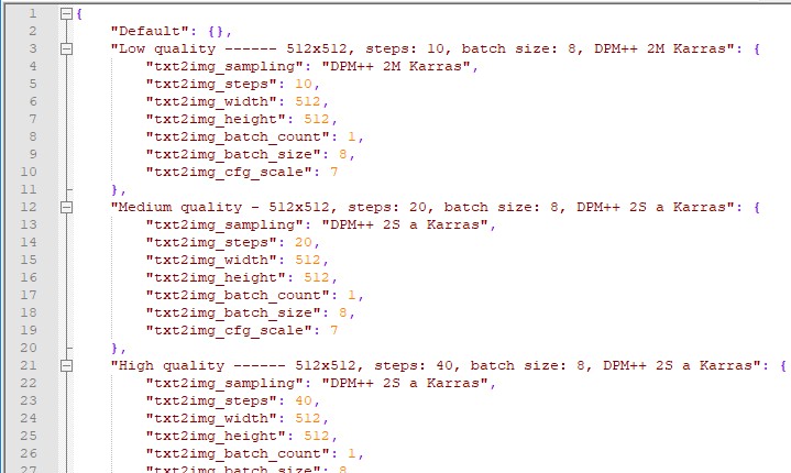 GitHub - SLAPaper/A1111-Config-Presets: Extension for Automatic1111