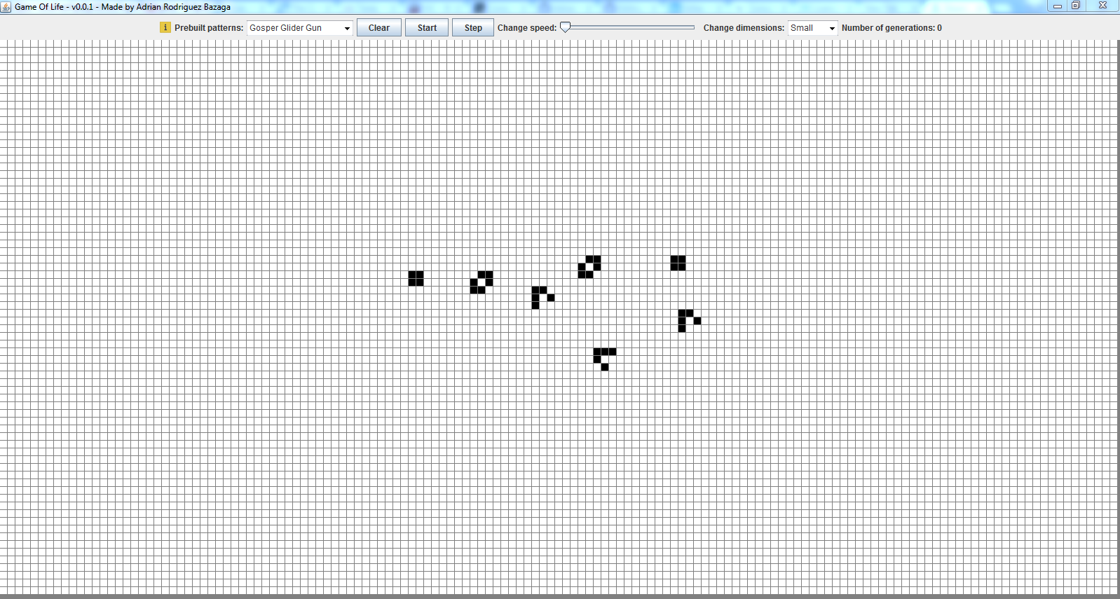 GitHub - AdrianBZG/Conway_Game-of-Life: John Conway's Game of Life ...