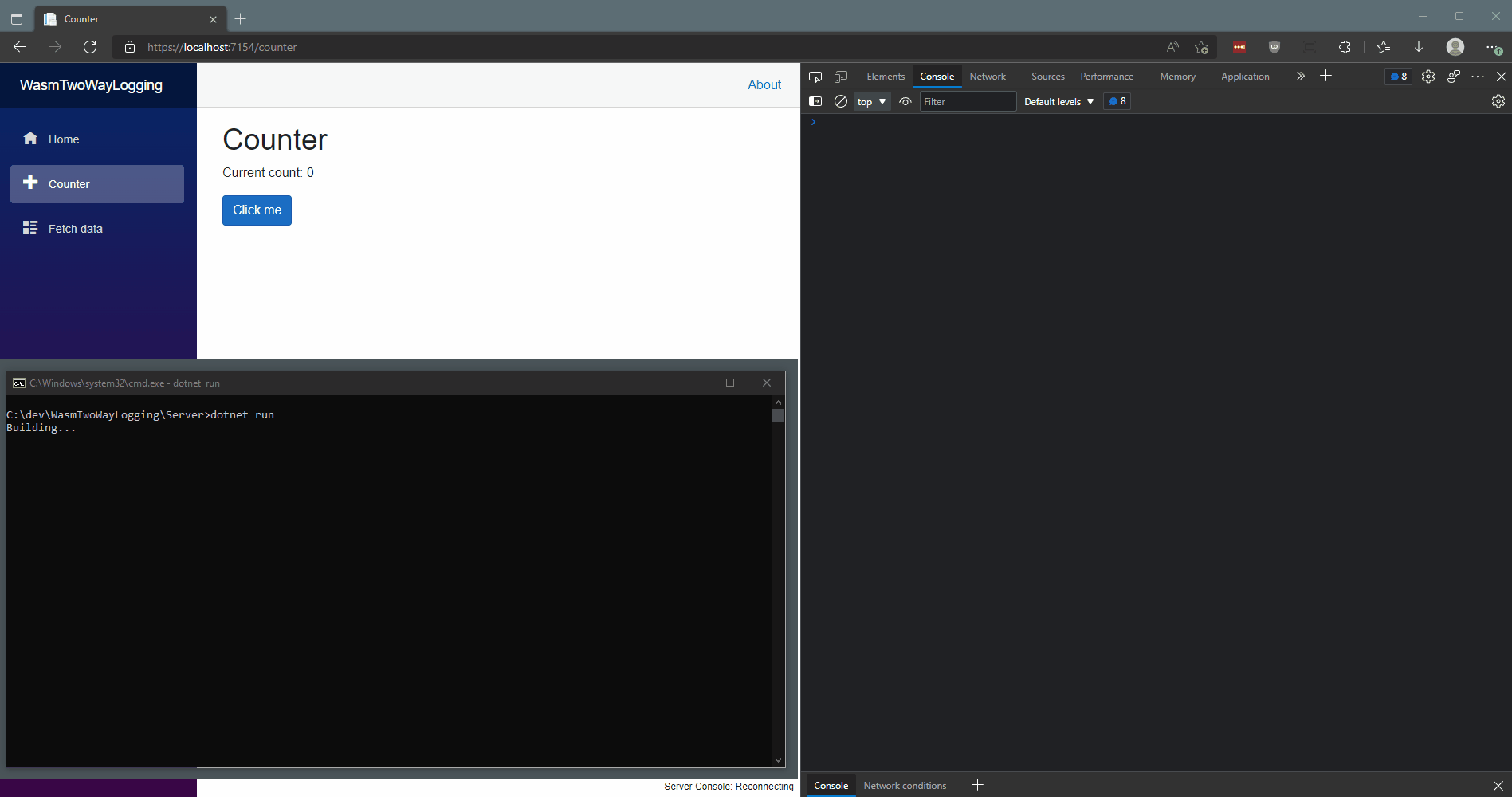 GitHub - stewartcelani/WasmTwoWayLogging: Repo for For Medium post ...