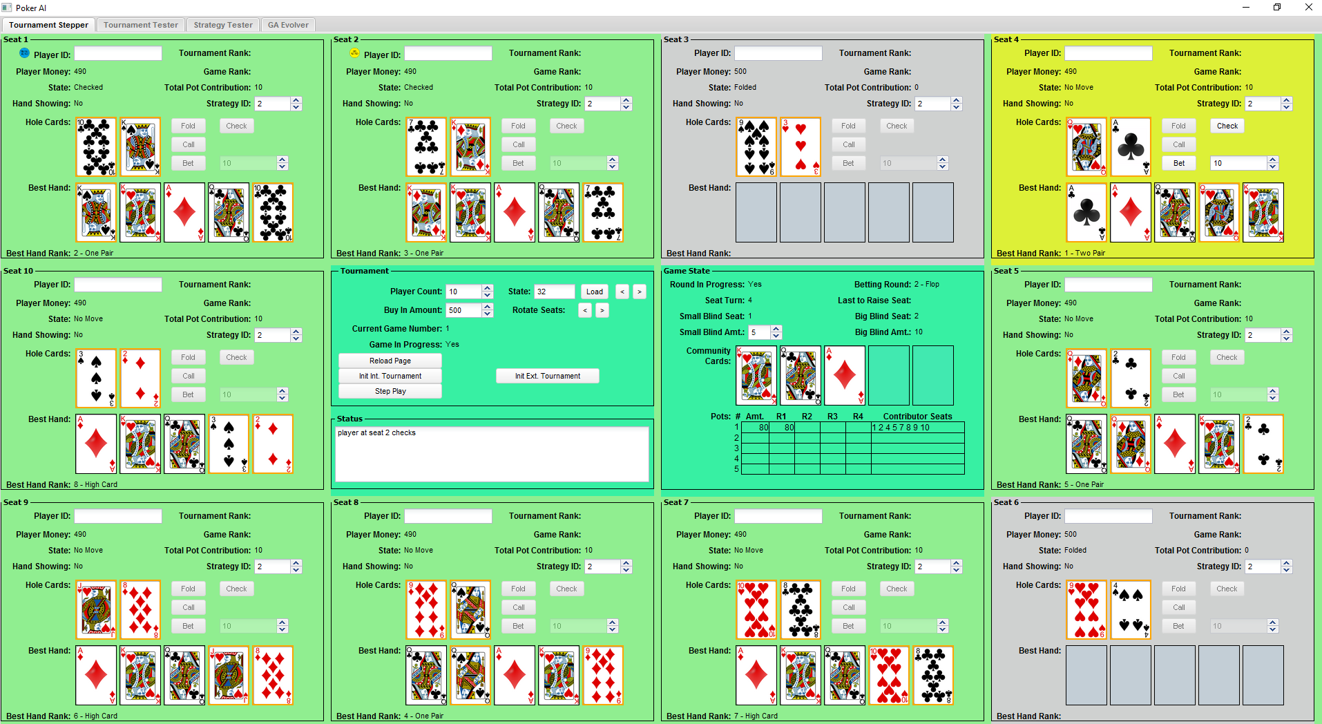 GitHub - booherm/poker-ai: Texas Hold'em poker simulation with player ...