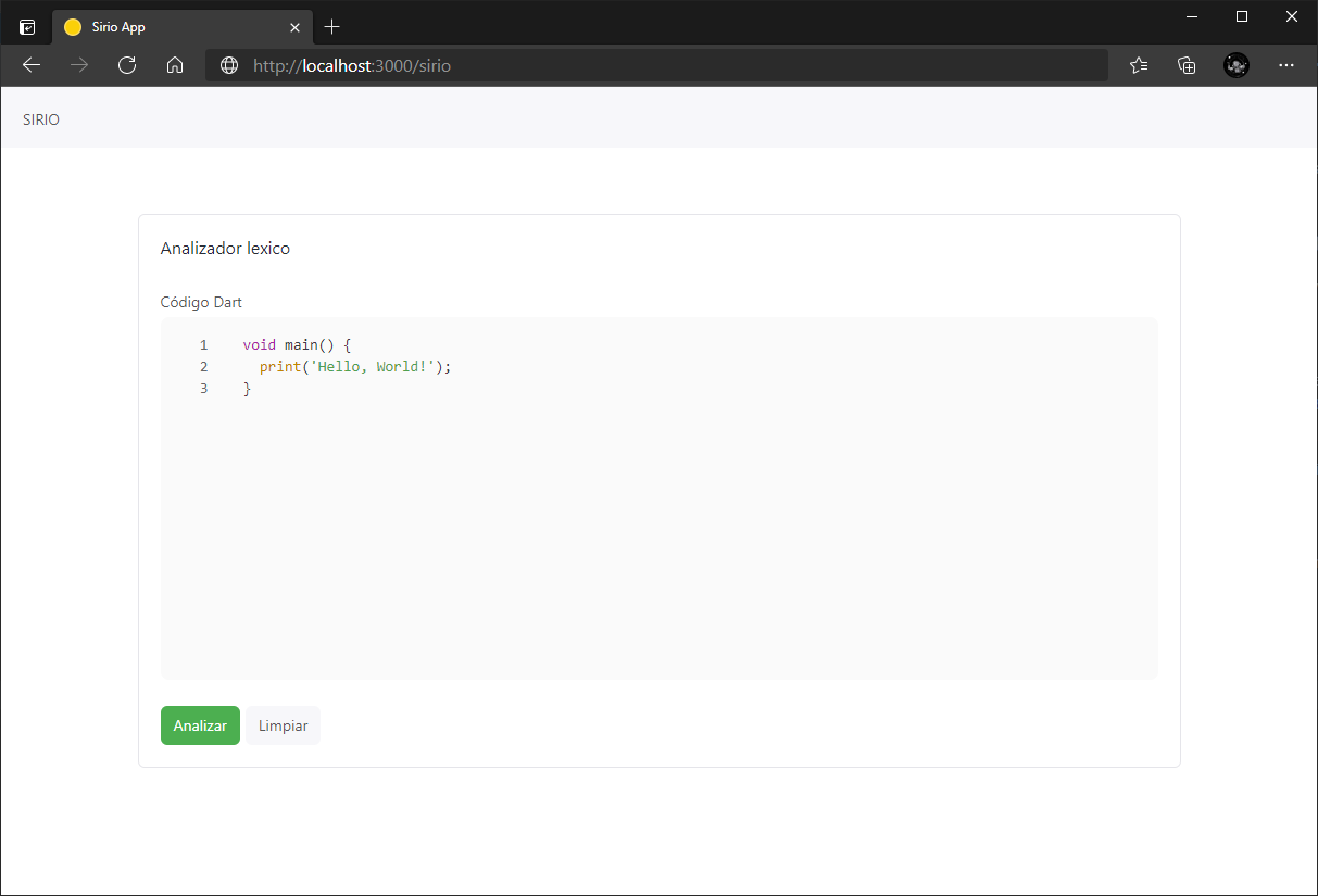 GitHub - caionobile/lexical-analyzer: Analizador léxico para el ...