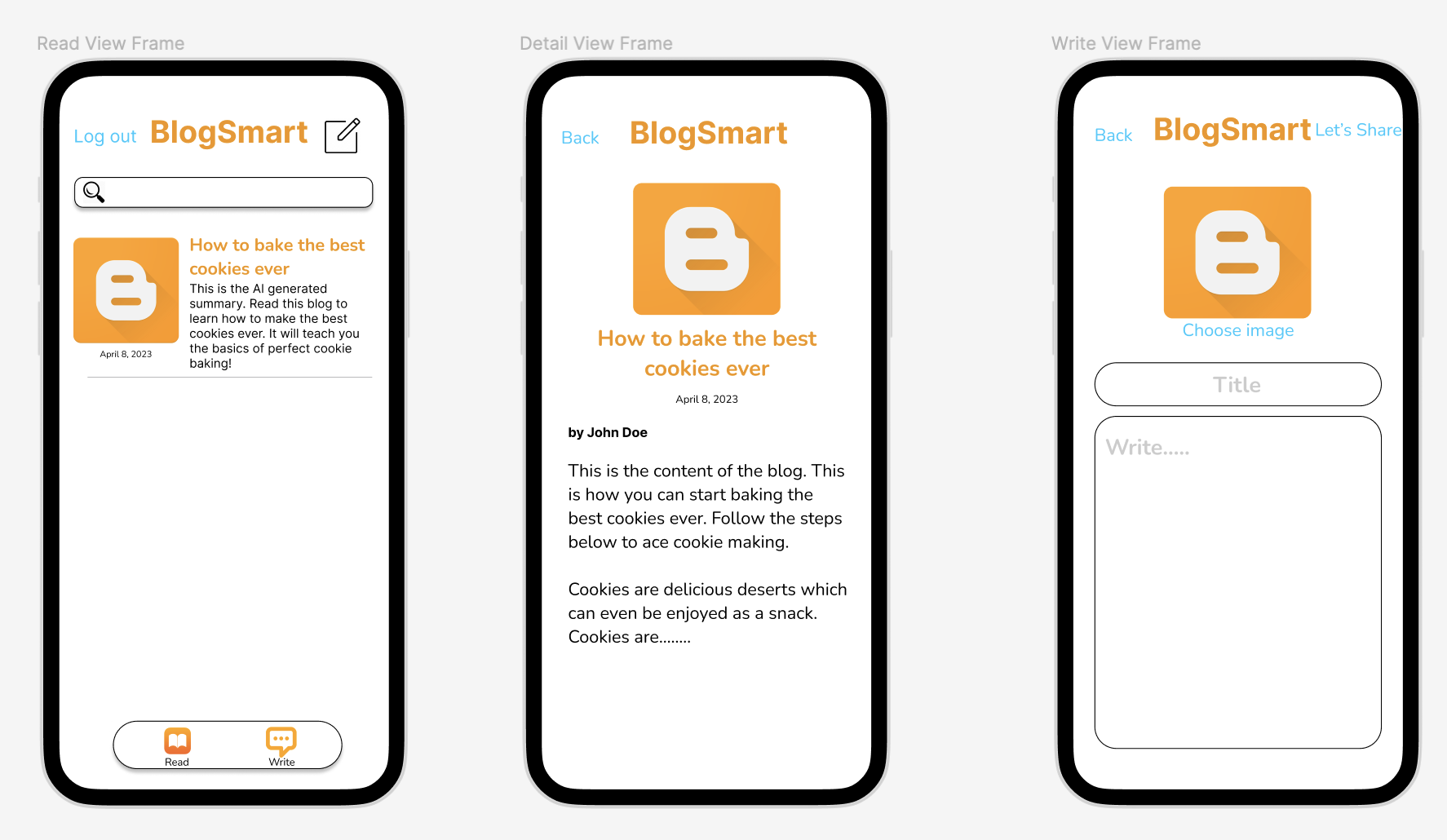 GitHub - michaeldacanay/BlogSmart: CodePath iOS Final Group Project