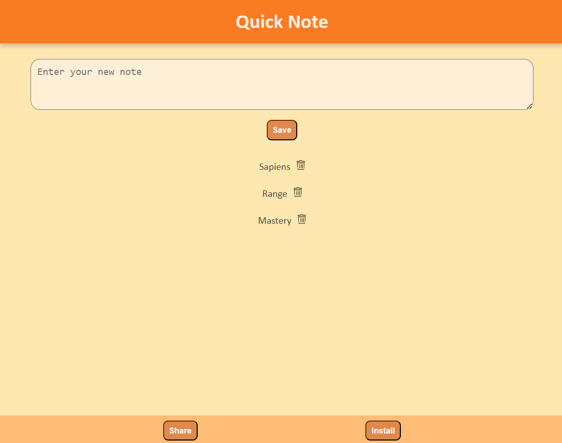 GitHub - hokageCV/quick-note