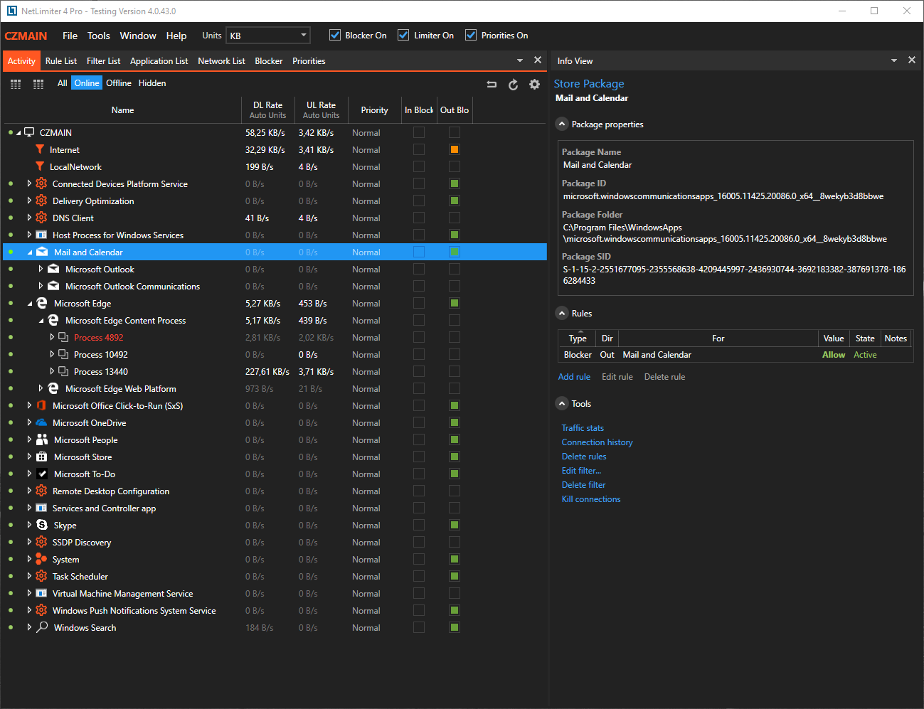 NetLimiter Desktop · GitHub
