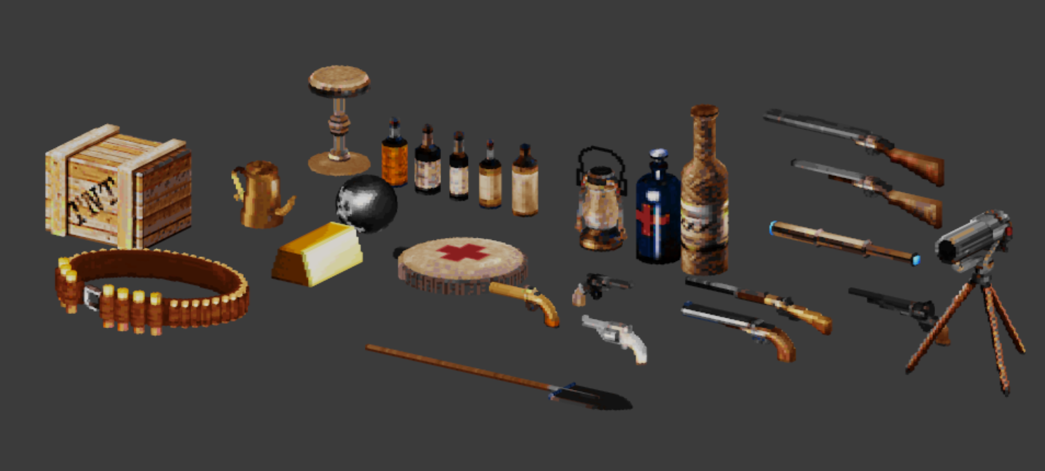 GitHub - Dzierzan/Outlaws-Voxel-Pack: Fan-made voxels for Outlaws game.