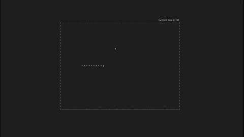 GitHub - FanchenBao/GAME_snake_console: A console version of snake, using Python's curses module