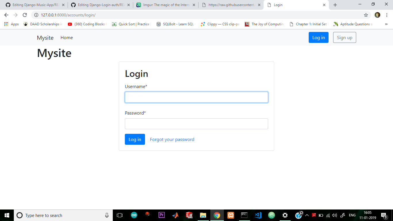 GitHub - Rohit7498/Django-Login-auth: Simple Login and SignUp ...