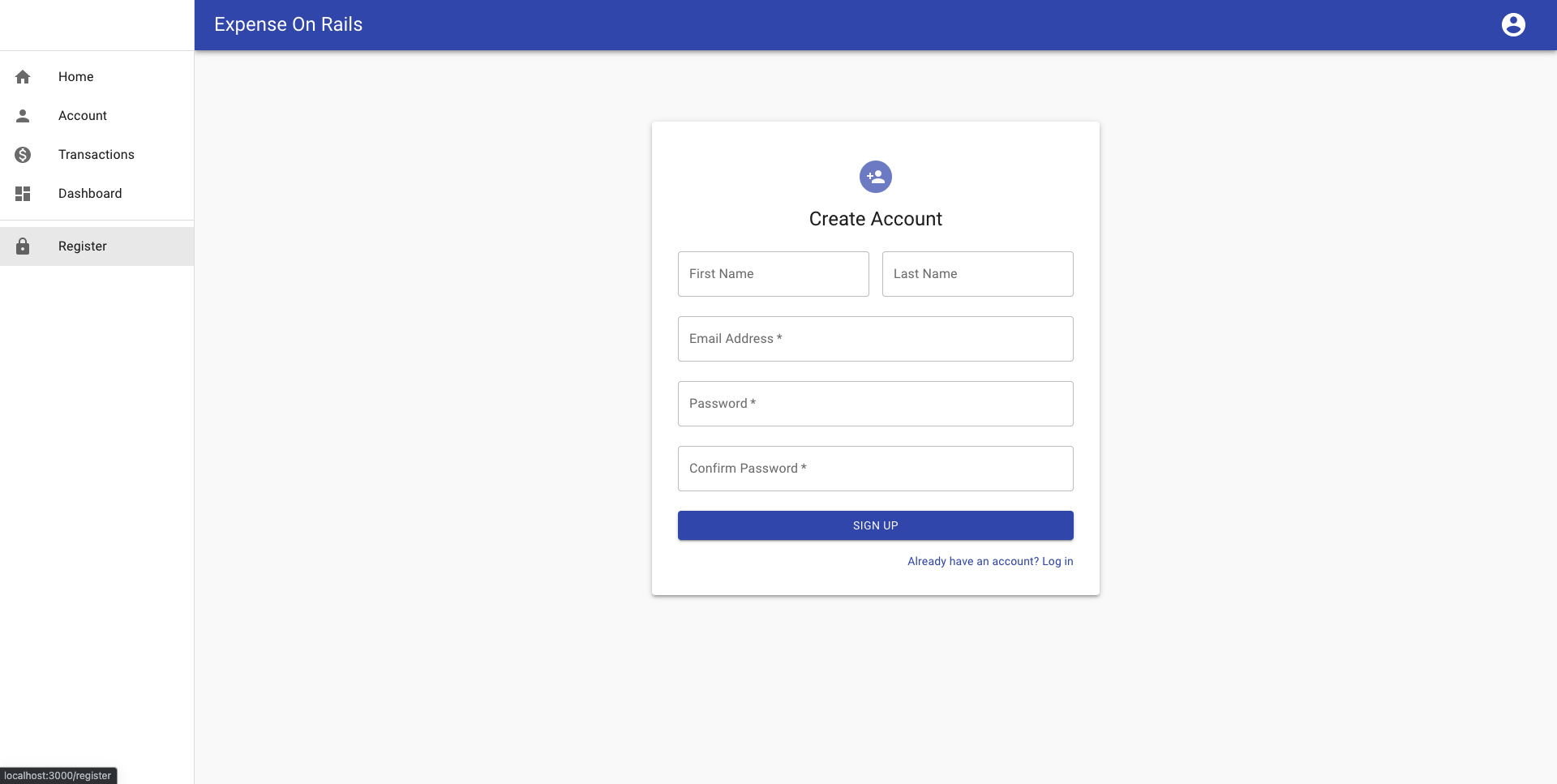 GitHub - MarcusChok110/ExpenseOnRails: Expense tracker web-application ...