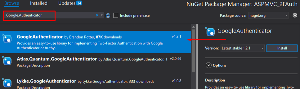 GitHub - i-marasa/ASPMVC_2FAuth: Two Factor Authentication using Google Authenticator and ASP ...
