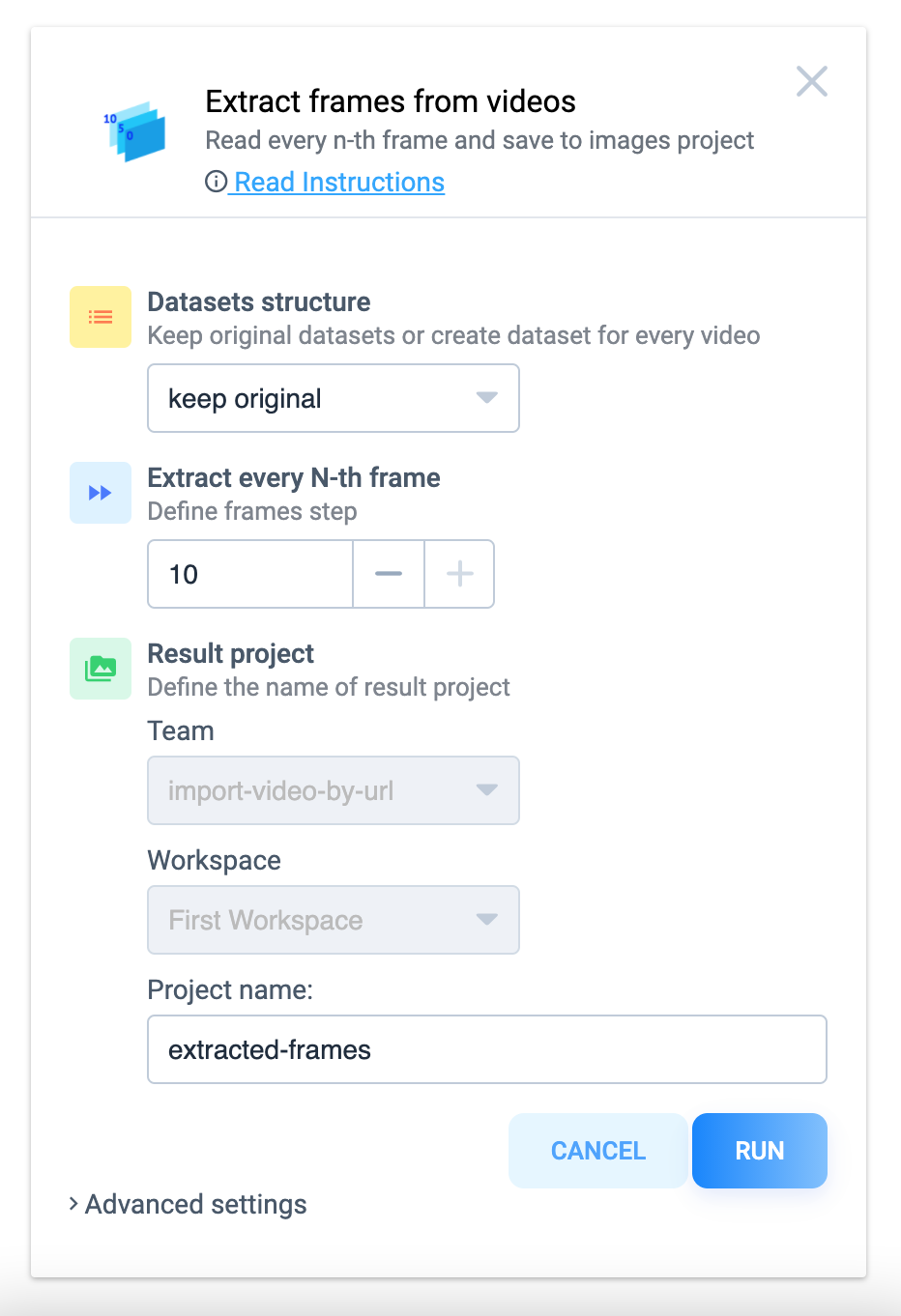 GitHub - supervisely-ecosystem/extract-frames-from-videos: App allows ...