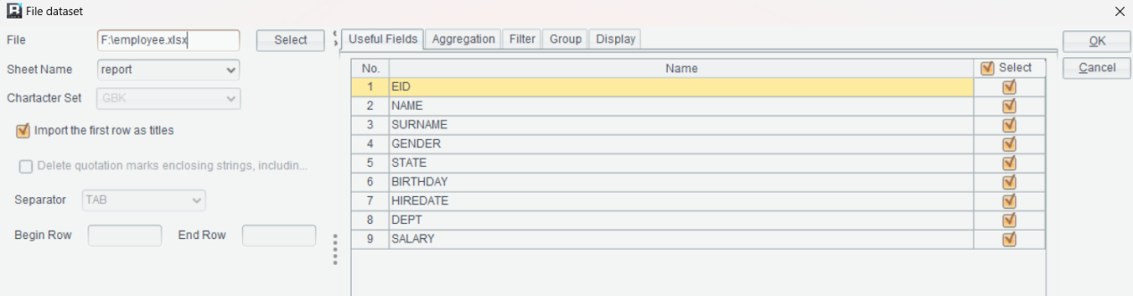 ReportLite practice：cross report involving self defined grouping interval · SPLWare/esProc Wiki ...